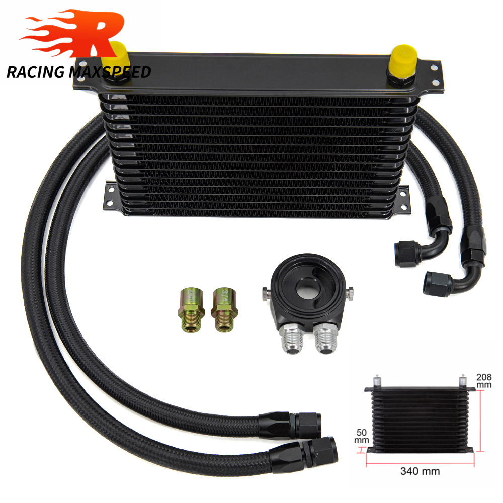 7 10 13 15 Rows Oil Cooler Kit An10 Transmission Oil Cooler Kit Oil