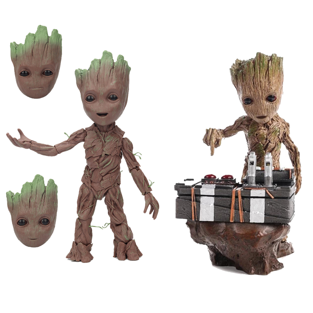 Guardians of The Galaxy Groot Articulado Action Figure Model Doll ...