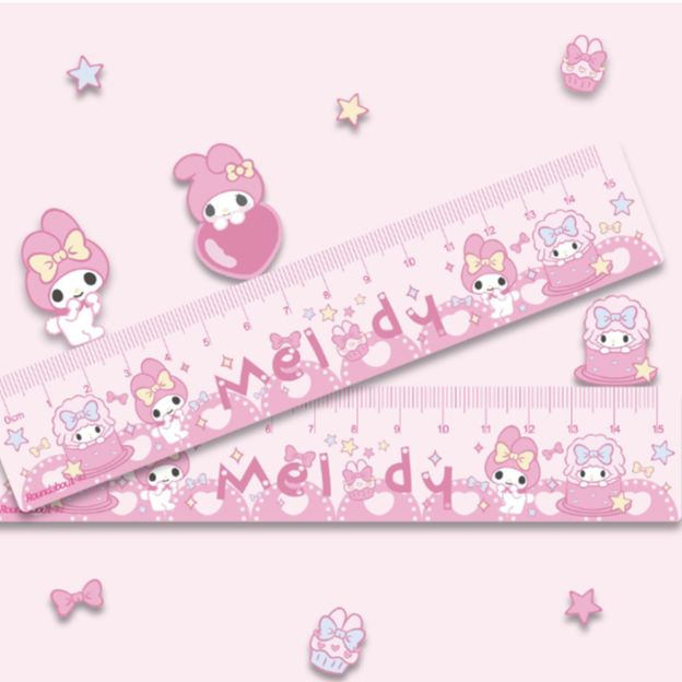 Cute Sanrio Sweet Series 15CM Ruler Cinnamoroll ruler kuromi ruler My ...