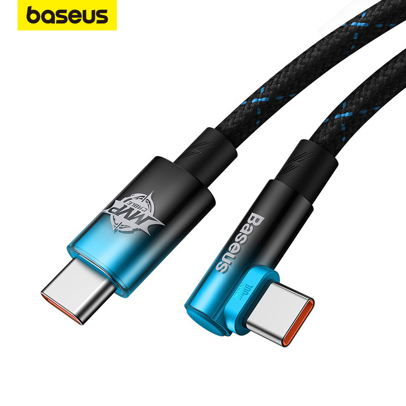 Baseus 100W MVP 2 USB C to Type-C Elbow-shaped Fast Charging Data Cable ...