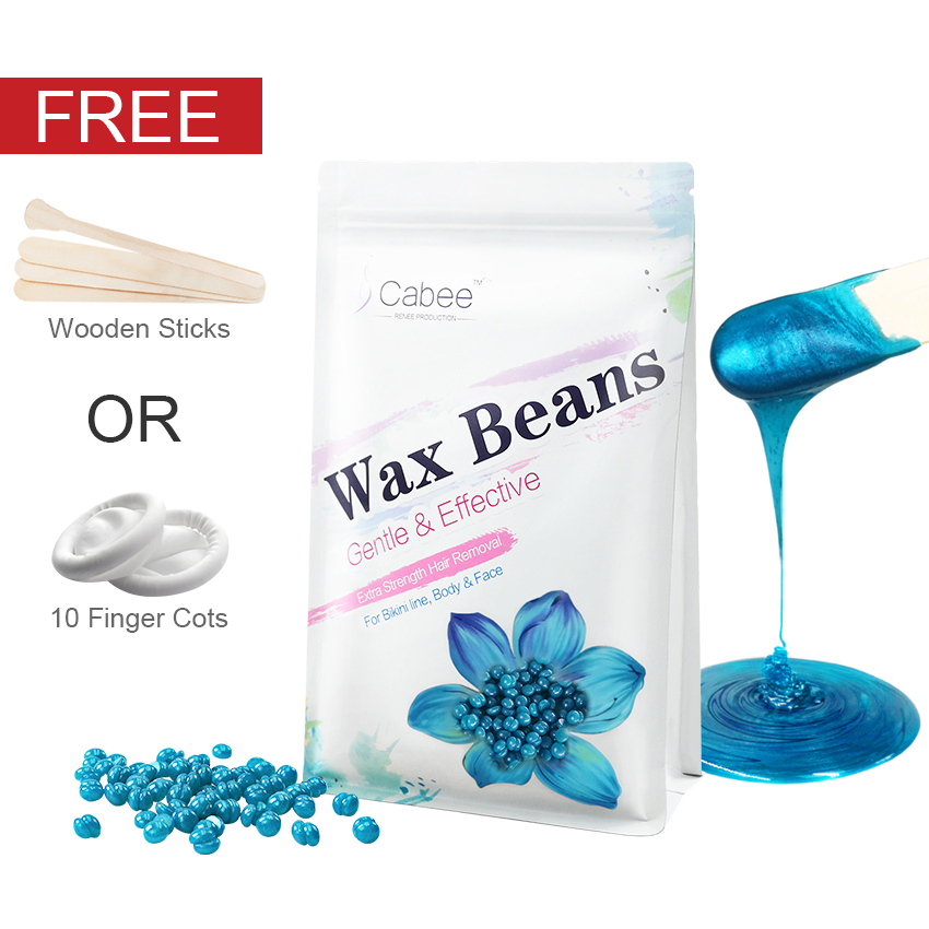 Cabee Shimmery Chamomile Hard Wax Beans Full Body Waxing Film Wax ...