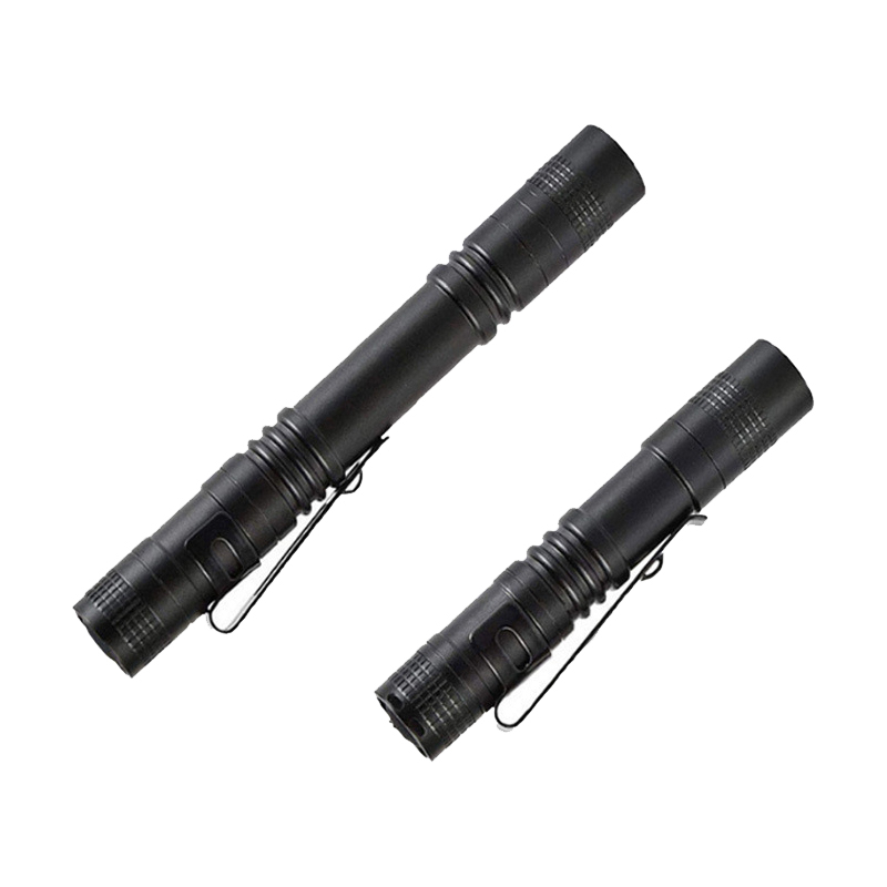 Mini LED White UV Purple Flashlight Battery Powered Portable Torch ...