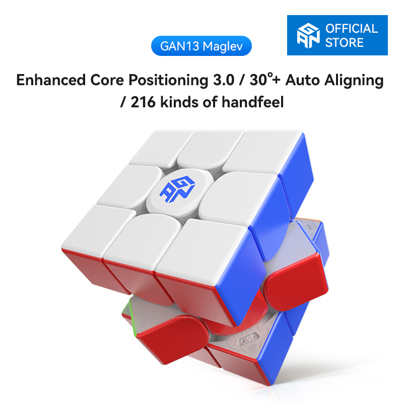 GAN13 Maglev 3x3 Magnetic Speed Cube Stickerless Cube Toys 2022 ...