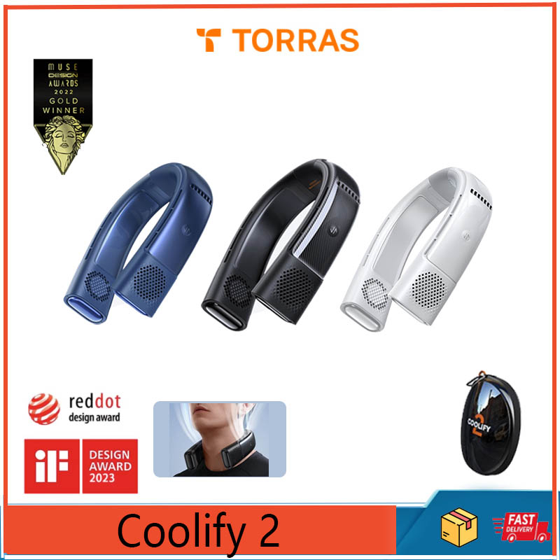 Torras coolify 2 Hanging Neck Air Conditioning Hanging Neck Fan Refrigeration Portable Portable ...