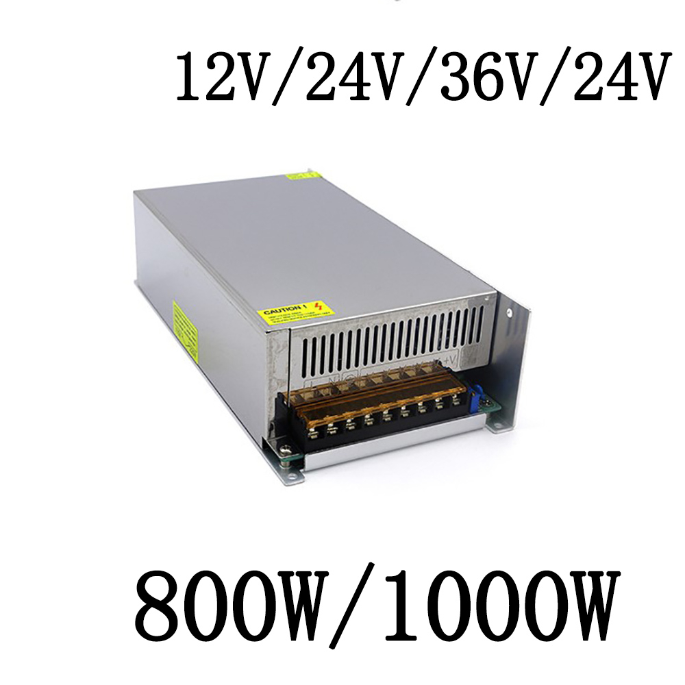 Switching Power Supply 1000W 800W AC 220V TO DC 48V 36V 24V 12V Power Supply | Shopee Malaysia
