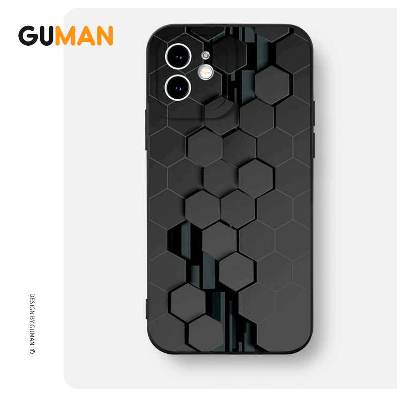 GUMAN Soft Silicone Cute Funny Aesthetic Shockproof Casing for iPhone ...