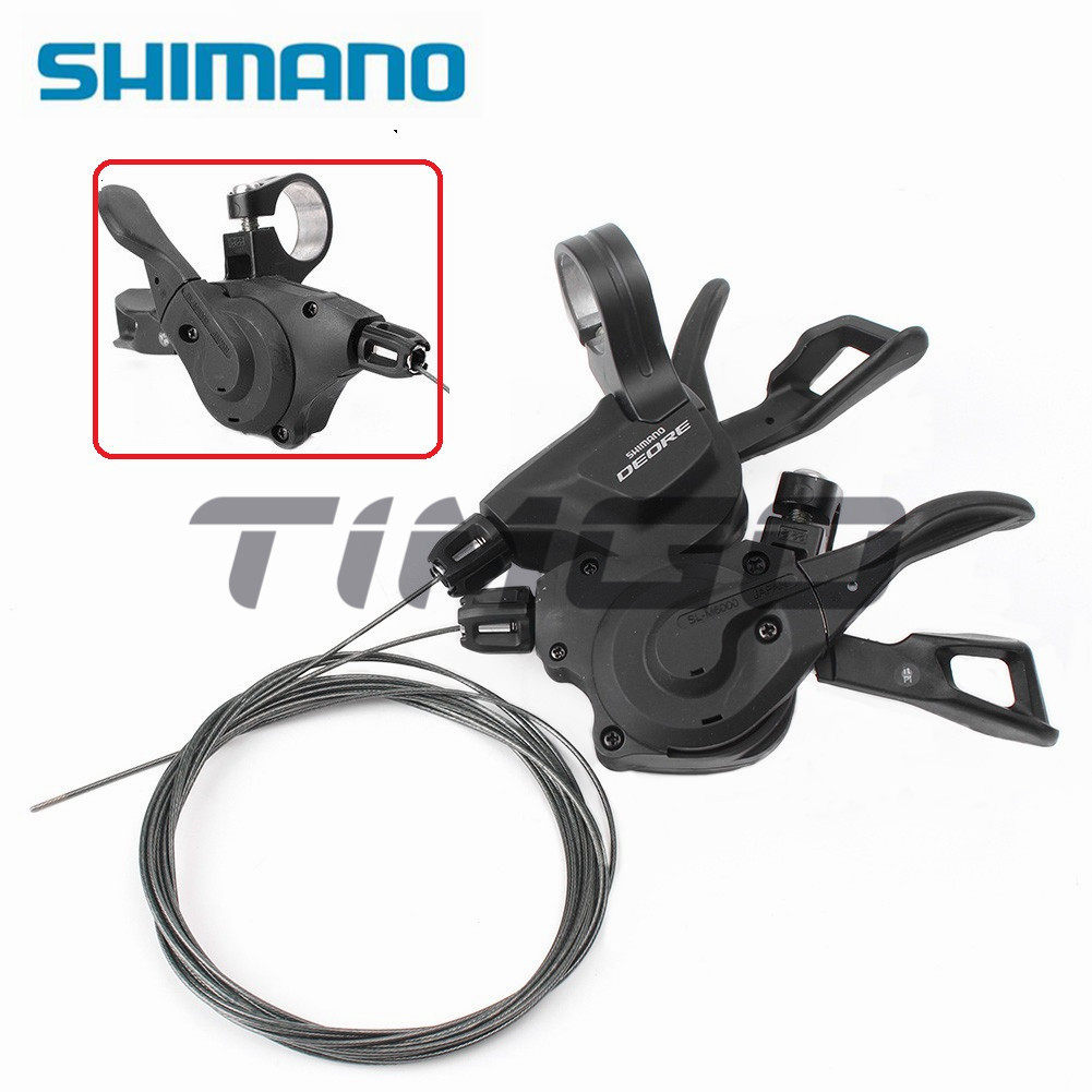 Shimano Deore SL-M6000 MTB Bike 2/3×10 Speed Shifter Lever Rapidfire Plus Without Optical Gear ...