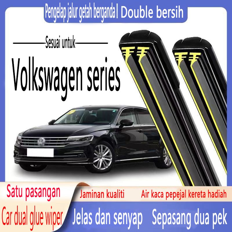 Volkswagen Car Series Wiper Double Rubber Strip Cartilage VW Touareg ...