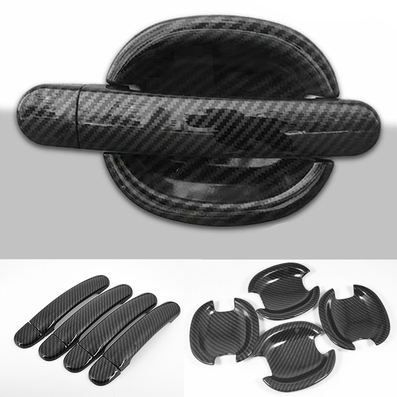 For Volkswagen JETTA 2011-2018 carbon fiber pattern car door handle ...
