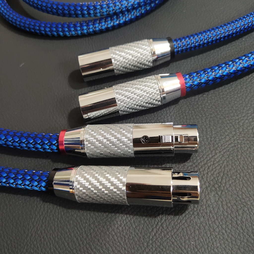 Hi-End FURUTECH DAS-4.1 Top-of-the-line XLR cable Alpha OCC conductor ...