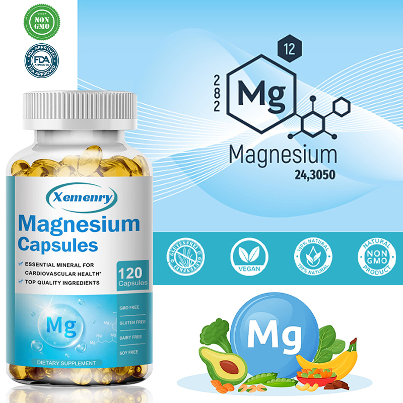 Magnesium capsules relieve nerve pressure and muscle contraction ...