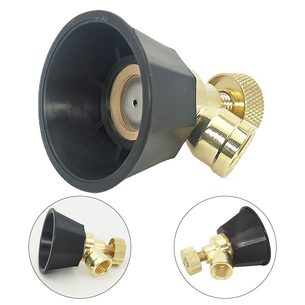 Agricultural Atomization Adjustable Nozzle Garden Copper Black Cyclone ...