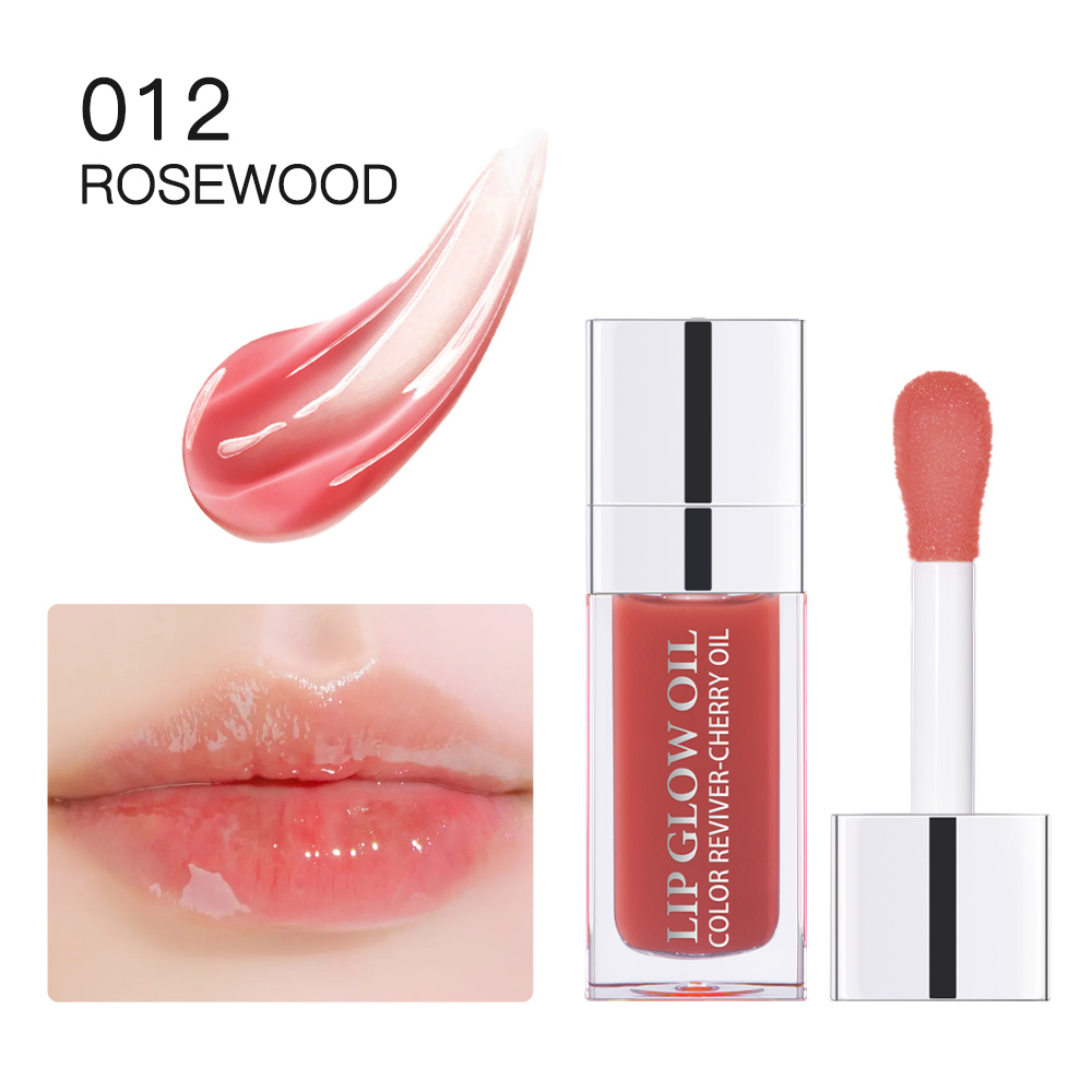 ibcccndc 8 color Lip Oil Plumping Crystal Jelly Moisturizing Lip Gloss ...