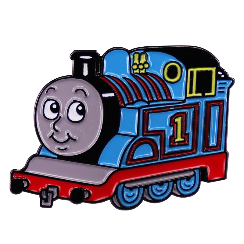 Thomas the Train Brooch Childhood Nostalgia Animation Inspiration Badge ...