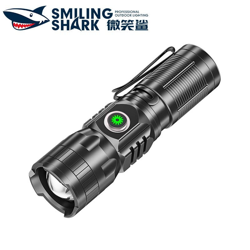 Smilingshark SD5028 Portable Flashlight Super Bright Torch light Type-C ...