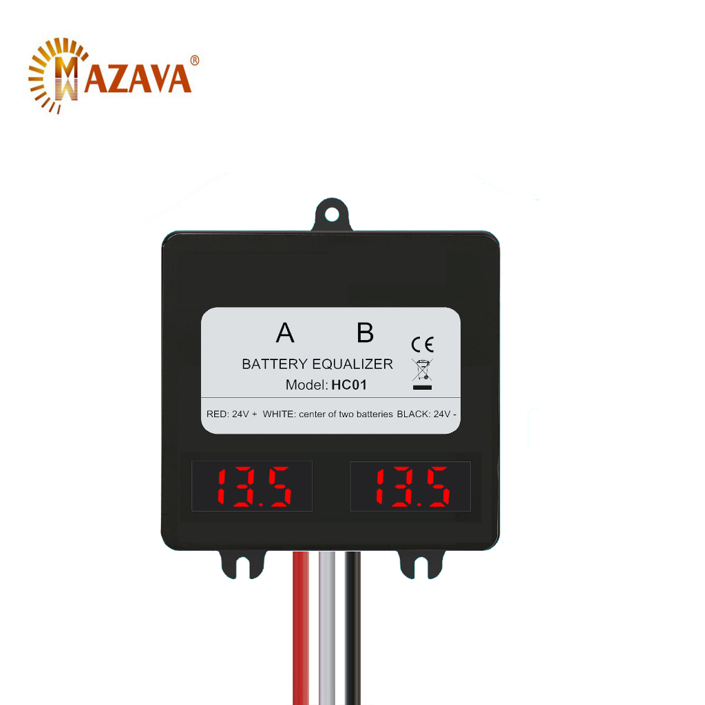 HC01 HA01 LED Display 12/24V HA01 Battery Voltage Equalizer Balancer ...