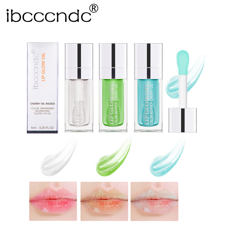 Crystal Jelly Moisturizing Lip Oil Plumping Lip Gloss Makeup Sexy Plump ...