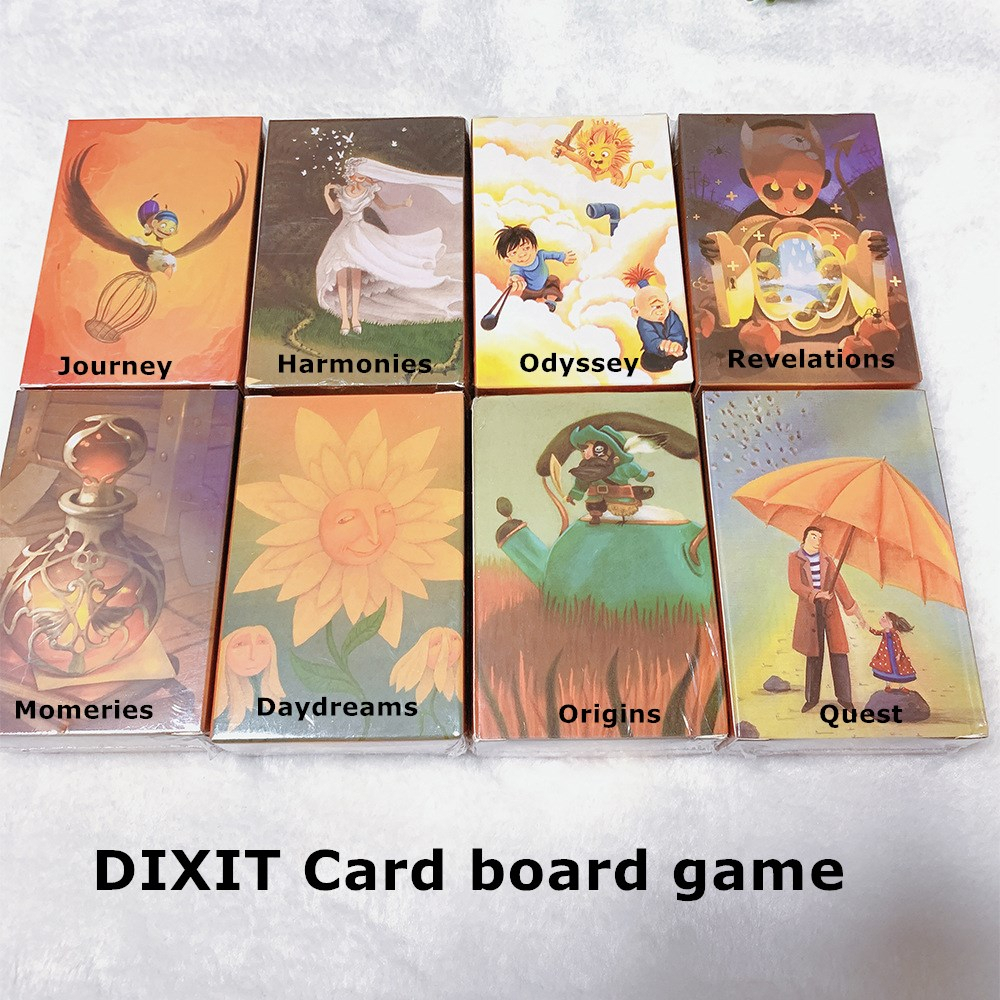 DIXIT Cards Game 84 Cards English Party Games playing cards tell story ...