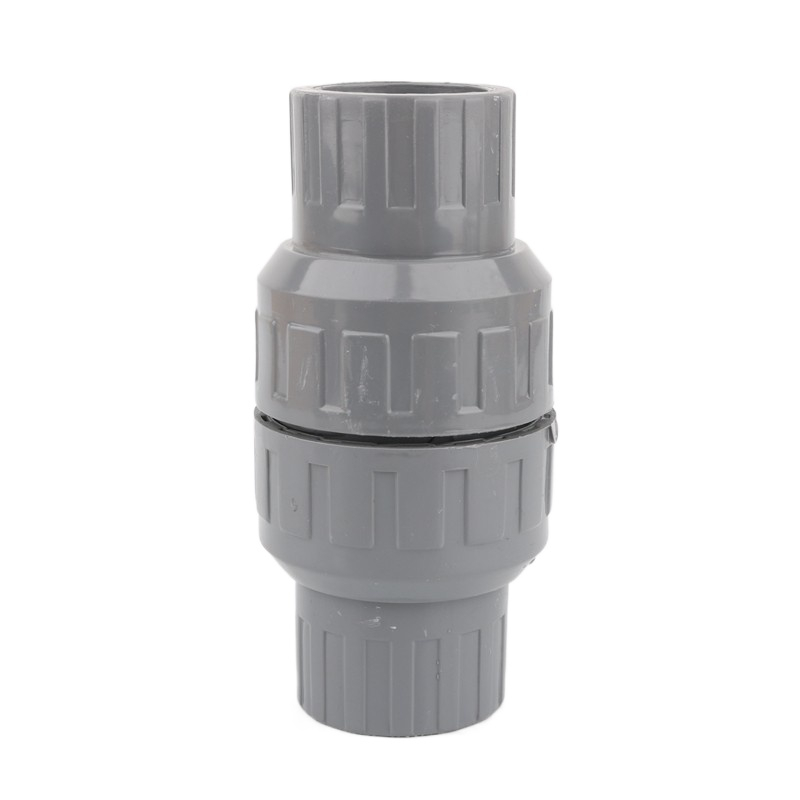 1PC 25-63MM PVC Check Valve Water Pipe One Way No-Return Valve Aquarium ...