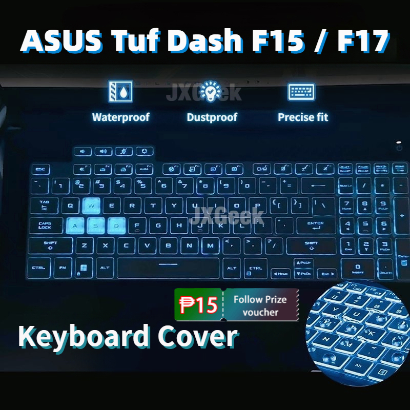 ASUS Tuf Dash F17 F15 Keyboard Cover ASUS A15 Gaming Keyboard Protector ...