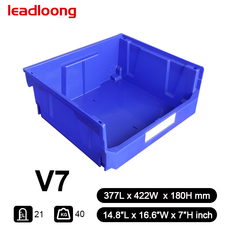 V7 Parts Box 3pcs 377*422*180MM/14.8* 16.6* 7 inch | Stackable Storage ...