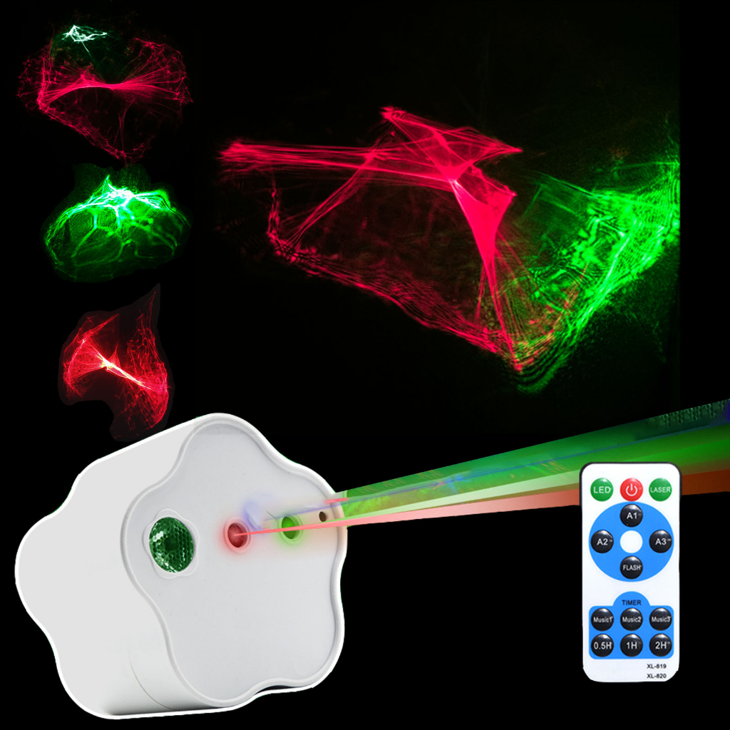 3D Aurora Laser Projector Party DJ Disco Lights for Party Dance DJ ...