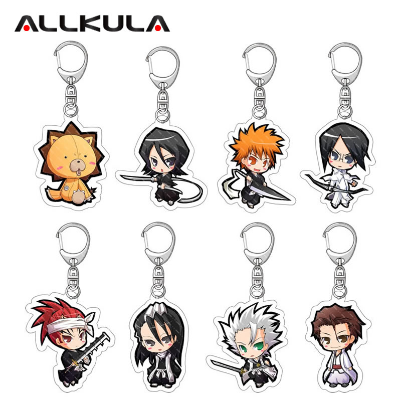 2023 Bleach Keychain 18 Styles Cute Anime Keyring Accessories | Shopee ...