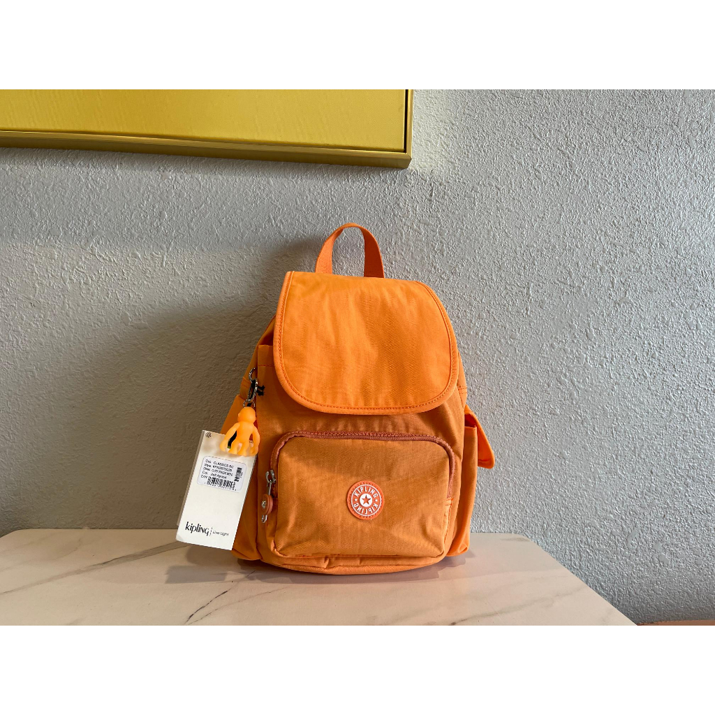 Kipling k12671 Small Backpack Backpack School Bag Orange Yellow ...