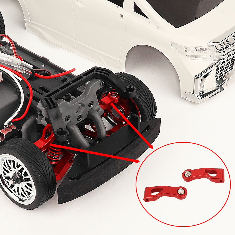 MN68 Metal Chassis Front and Rear Upgrade Parts Set for 1/16 2.4G Alpha ...