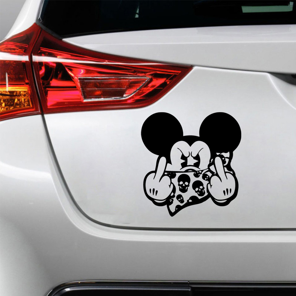 Mickey Mouse Waterproof Vinyl Decals/Stickers For Car | Shopee Malaysia