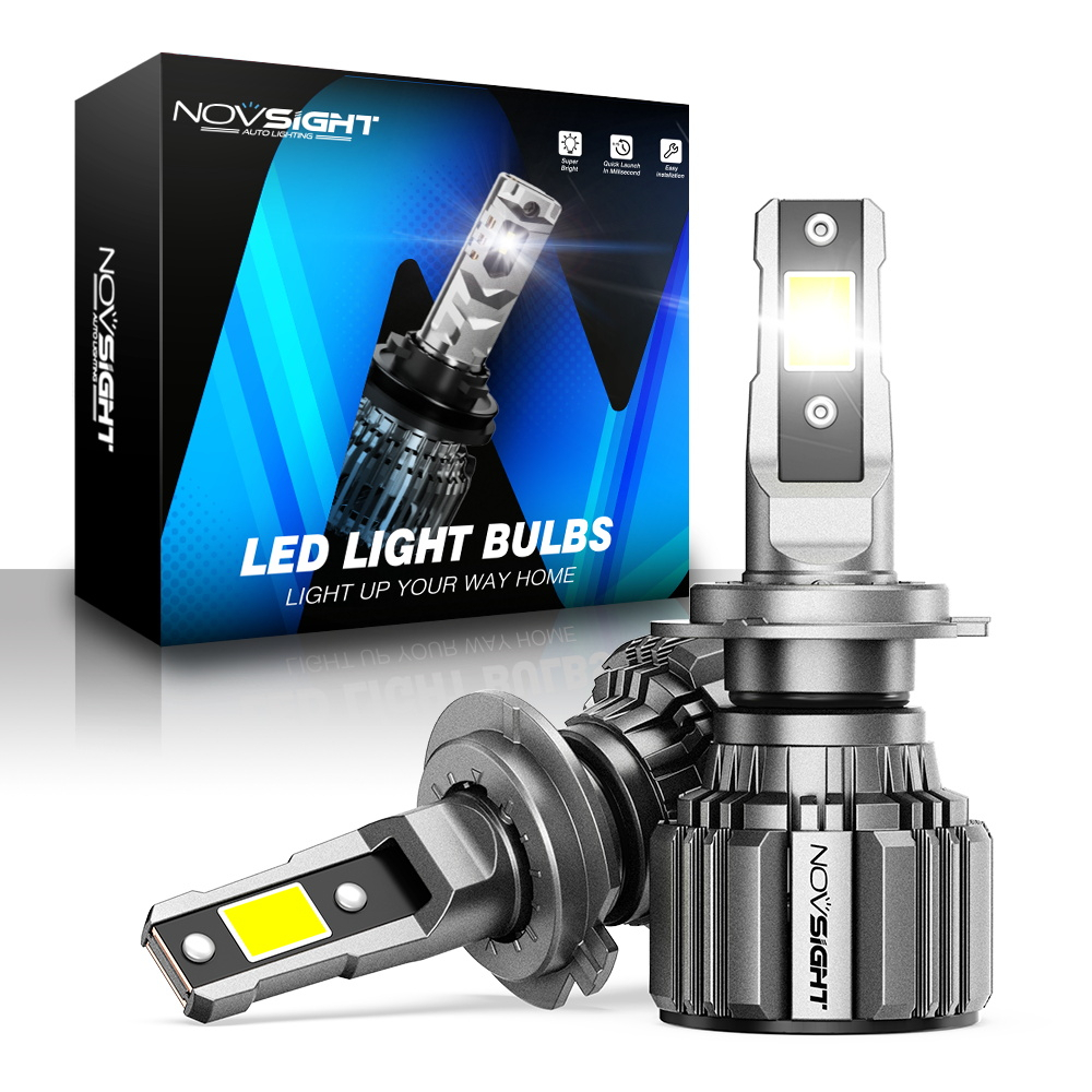 Novsight N74 9012 H11 H7 H4 H1 H3 Car LED Headlight Car Light Bulb 70W ...