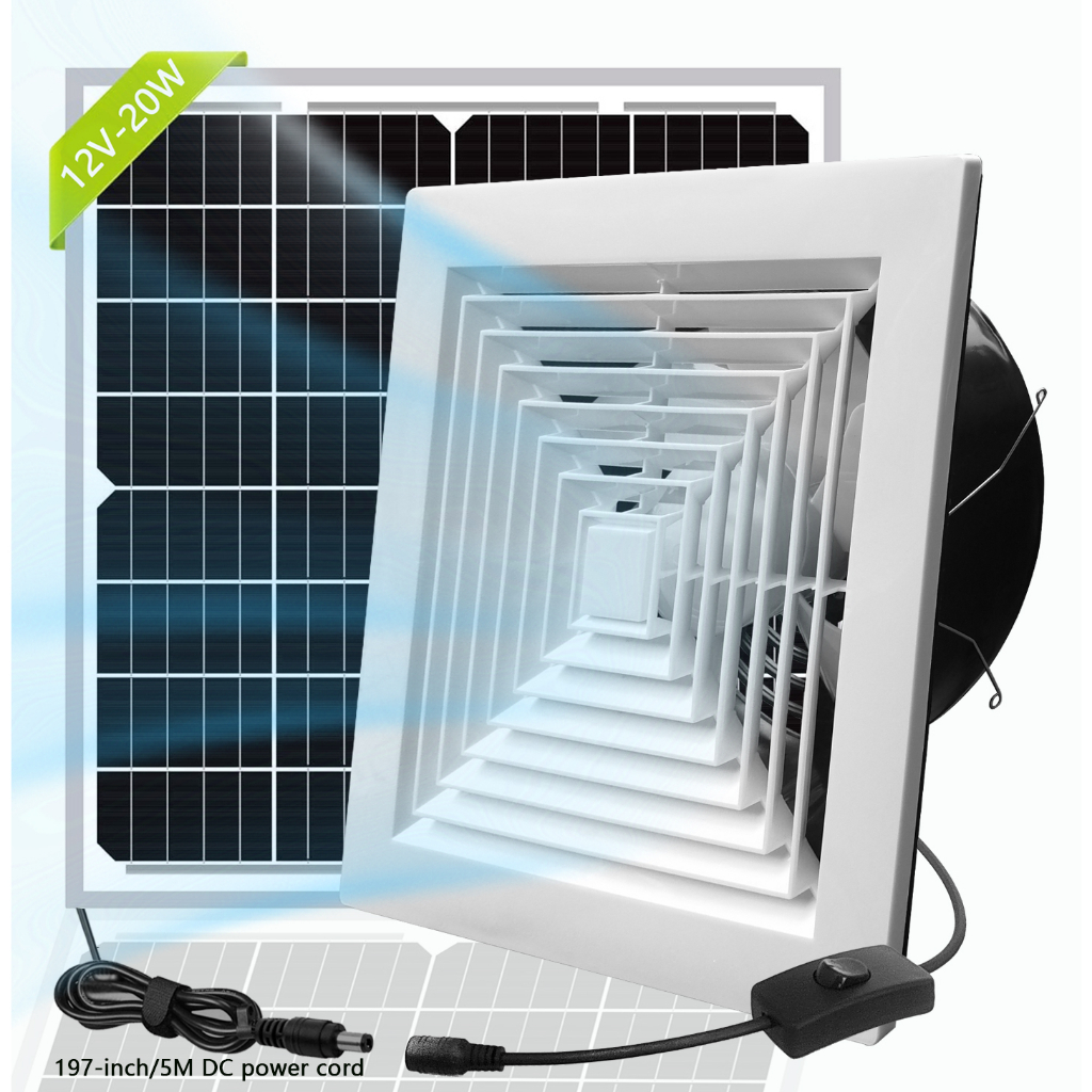 kipas angin kipas dinding aircond solar rumah kipas solar tahan lama ...
