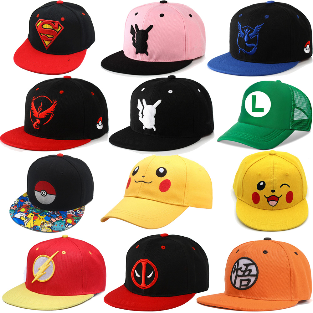 Anime Pokemon Figure Cosplay Baseball Cap Peaked Cap Ash Ketchum ...