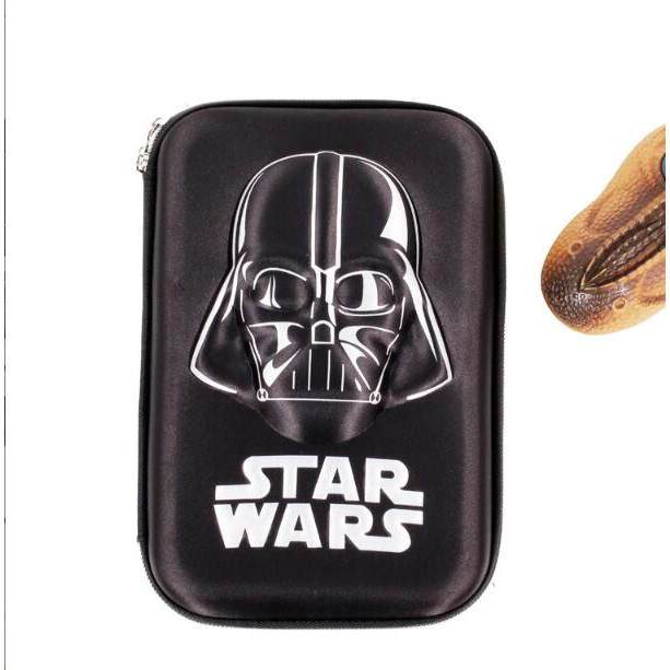 3D Black Red Samurai Storm Soldier Pencil Case Star Wars Pencil Box for ...