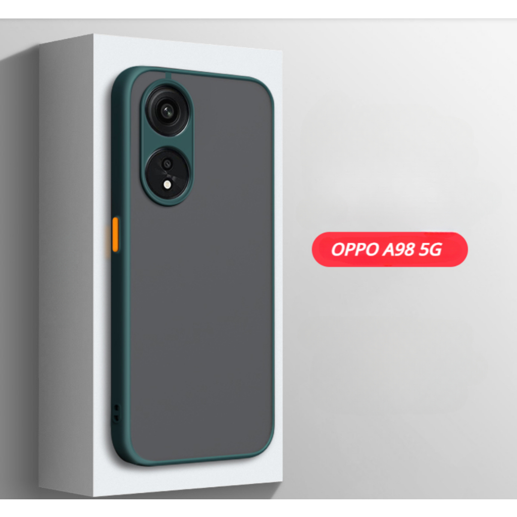 OPPO A3X A98 A78 A58 A60 A94 A74 A54 A95 A96 4G 5G Case Camera Lens Shockproof Matte Case OPPO ...