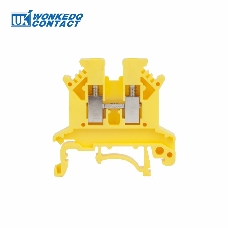 Din Rail Terminal Block UK2.5B Screw Feed-through 2.5mm² Cable Wiring ...