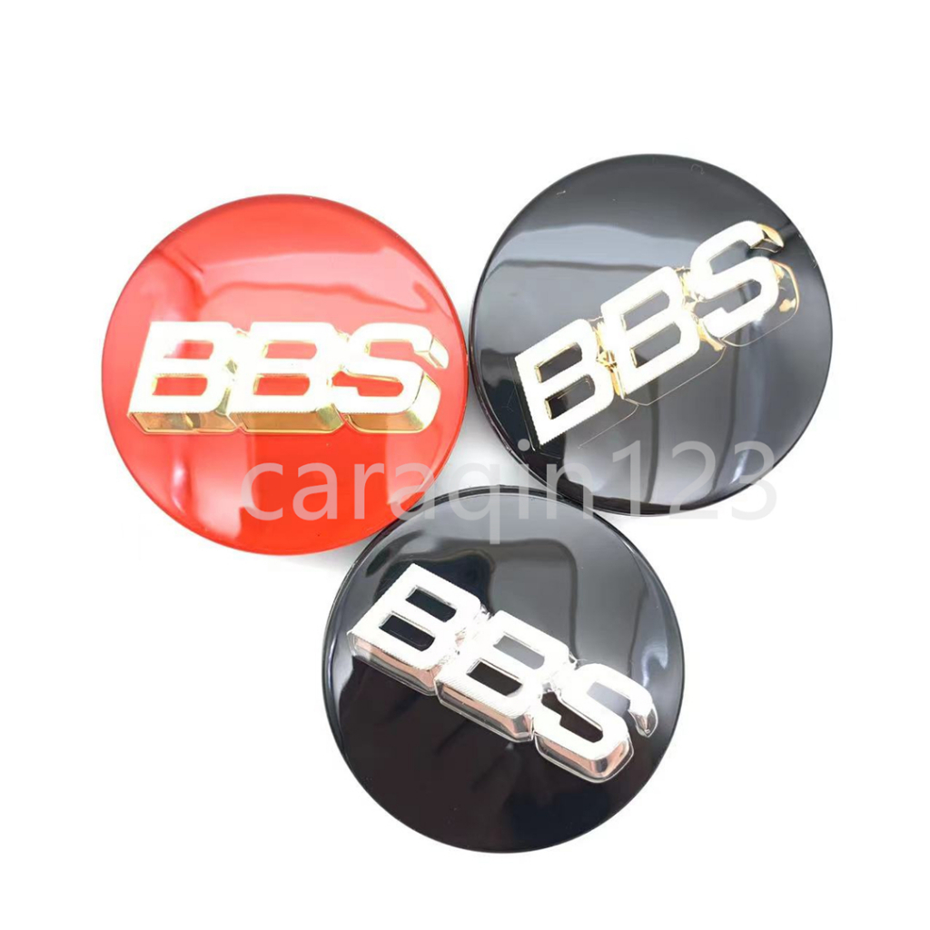 4PCS/lot 56MM BBS Racing Car Wheel Center Hub Caps Badge Emblem Sticker ...