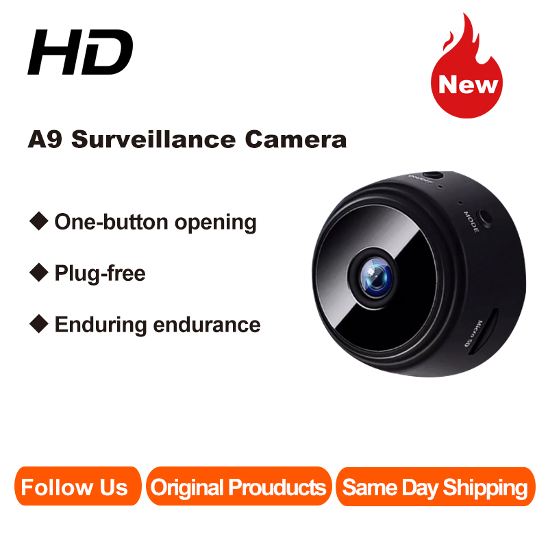 A9 camera cctv camera wifi connect to cellphone spy hidden camera cctv ...