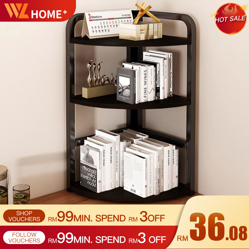 Desktop Shelf Organizer, Adjustable Wood Display Desk Shelf, Countertop ...