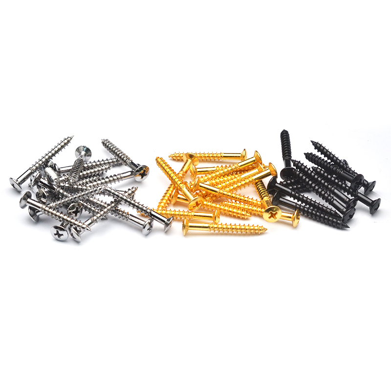 4Pcs Electric Bass Guitar NECK Joint Plate Mounting Screws/Fixing Bolt ...