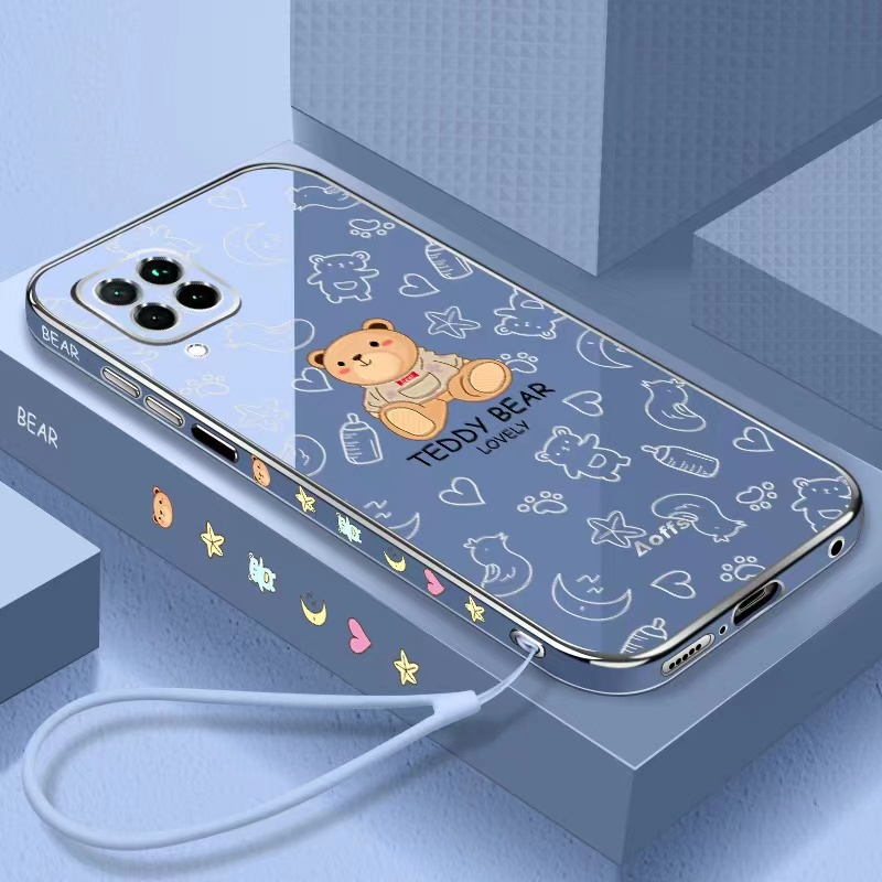 Casing Samsung A23 4G 5G A31 A32 4G A32 5G A33 5G A42 5G M42 5G A50 A50S A30S Casing Brown Bear ...