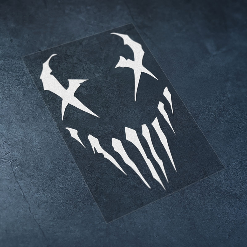 JON demon claw motorcycle automobile sticker body scratch hidden car ...