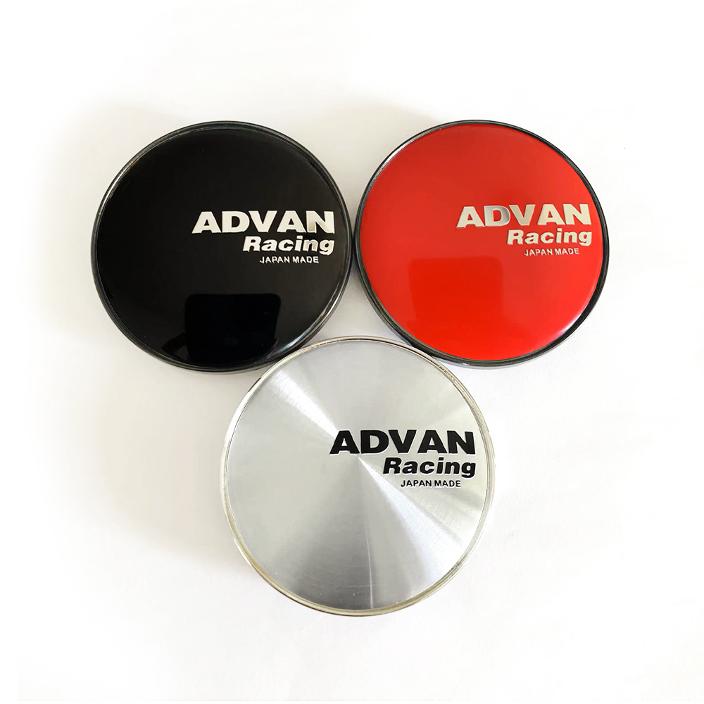 4pc 68MM ADVAN Racing Car Modified Wheel Center Cover Rim Hub Cap for ...