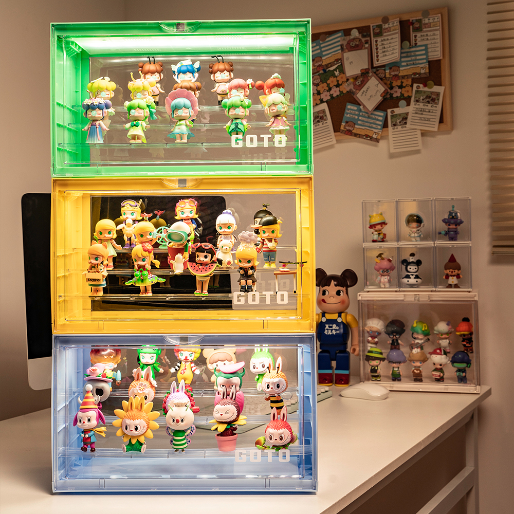 GOTO Voice controlled LED Lighting Display Box for Popmart Action ...