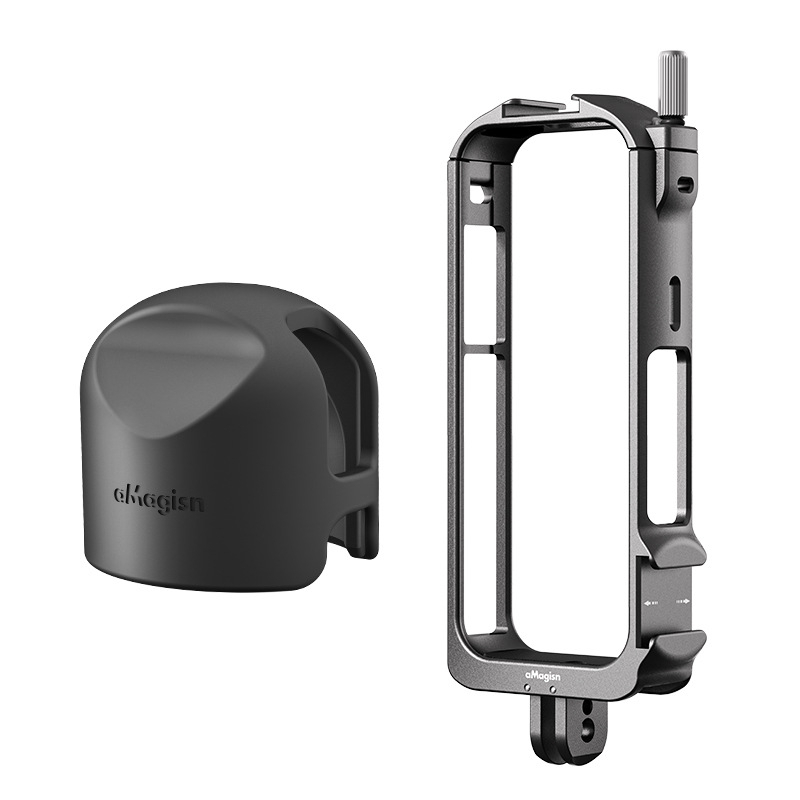 aMagsin Aluminium Protective Frame For Insta360 X3 Metal Rabbit Cage ...