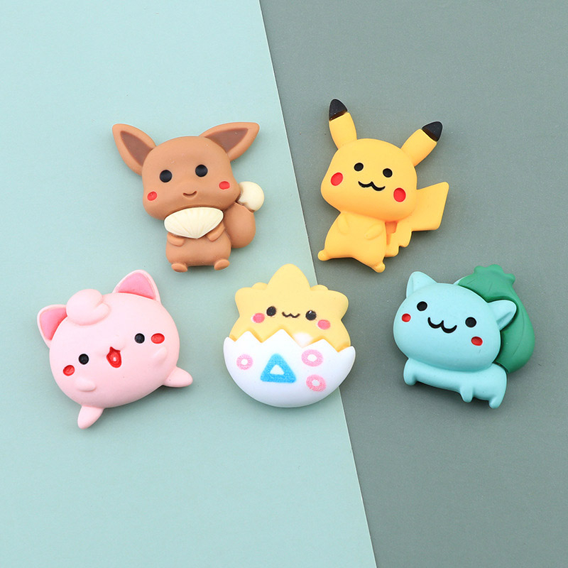 Crocs charm DIY cute crocs jibbitz Pokémon 3D Resin Jewelry Shoe ...