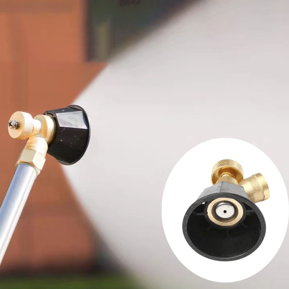 Agricultural Atomization Adjustable Nozzle Garden Copper Black Cyclone ...