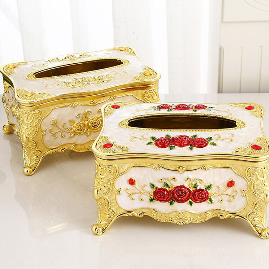 [simpleloveMY] Tissue Box Cover, Rectangular Decorative Acrylic Tissue ...