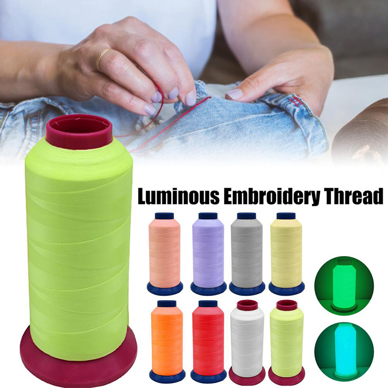 1 Roll Glowing Night Light Embroidery Sewing Thread | Shopee Malaysia