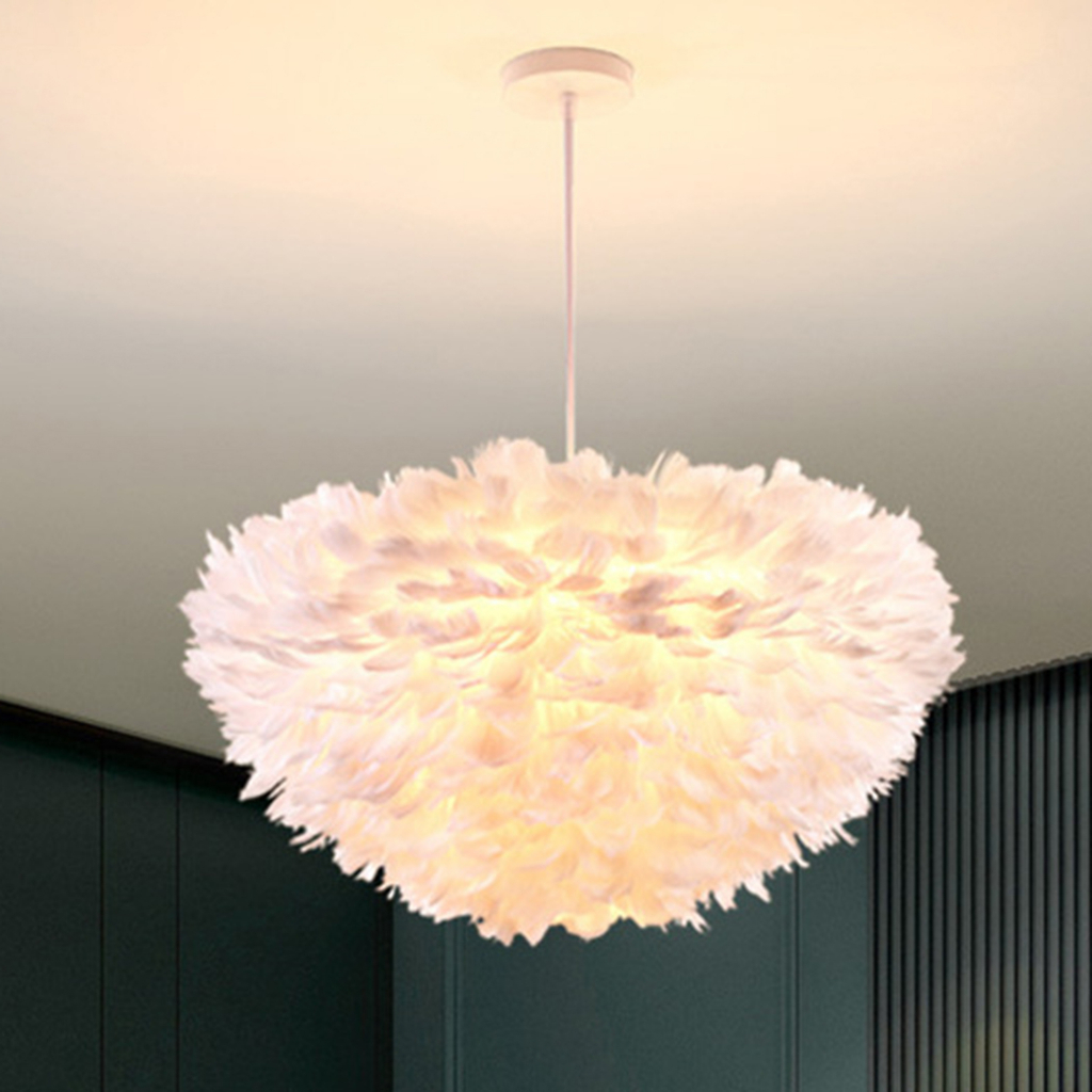 [simpleloveMY] Feather Ceiling Light Chandelier LED Kitchen Lighting ...